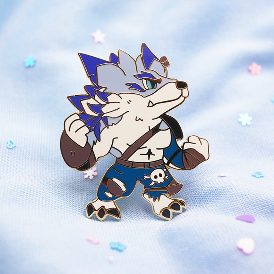 Digimon Weregarurumon Enamel Pin - Etsy