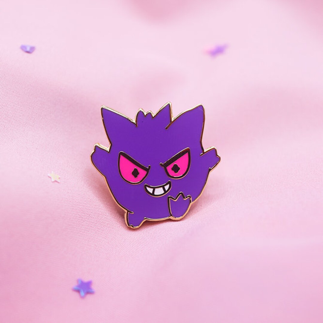 Pokemon Baby Gengar Enamel Pin - Etsy