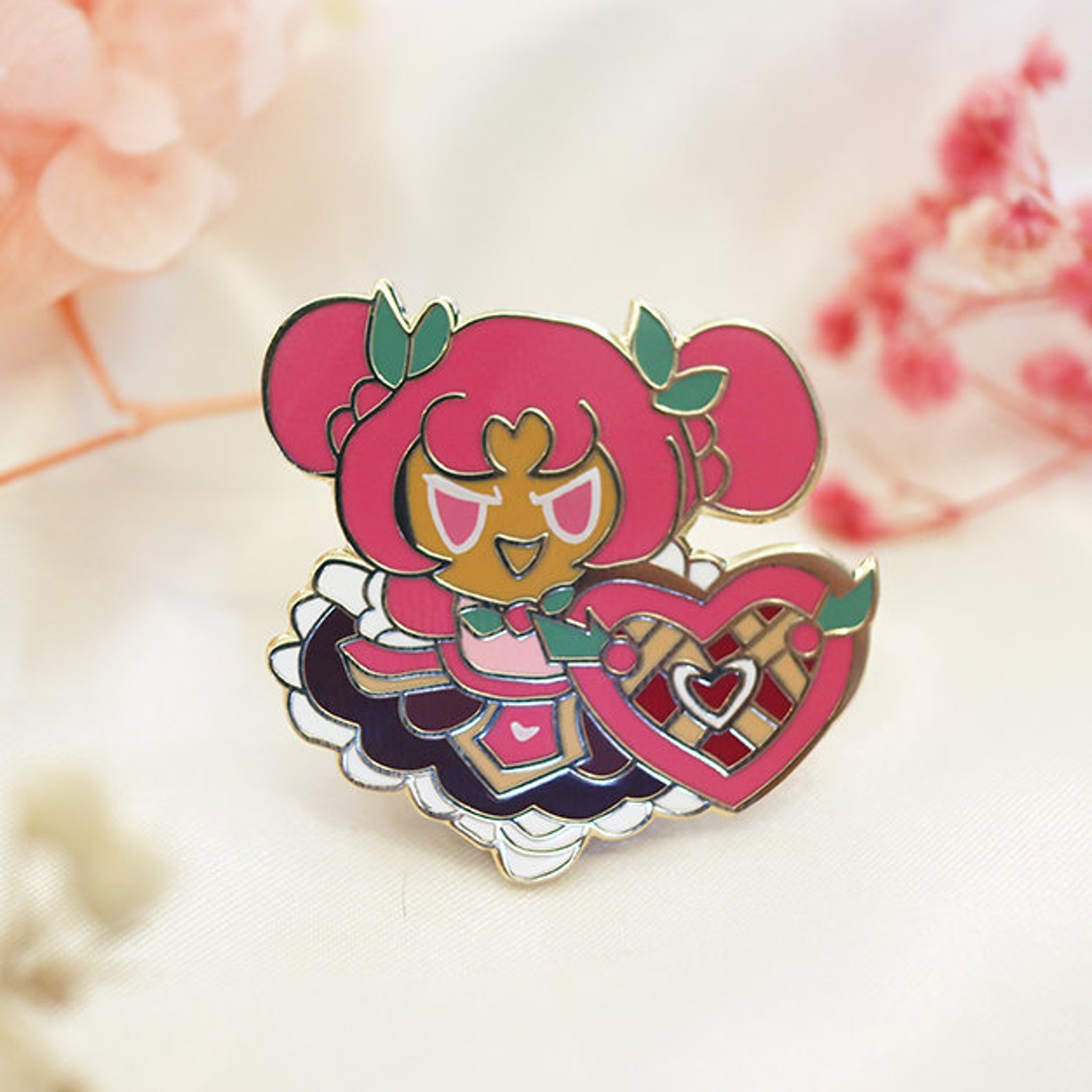 Cookie Run Hollyberry Enamel Pin - Etsy
