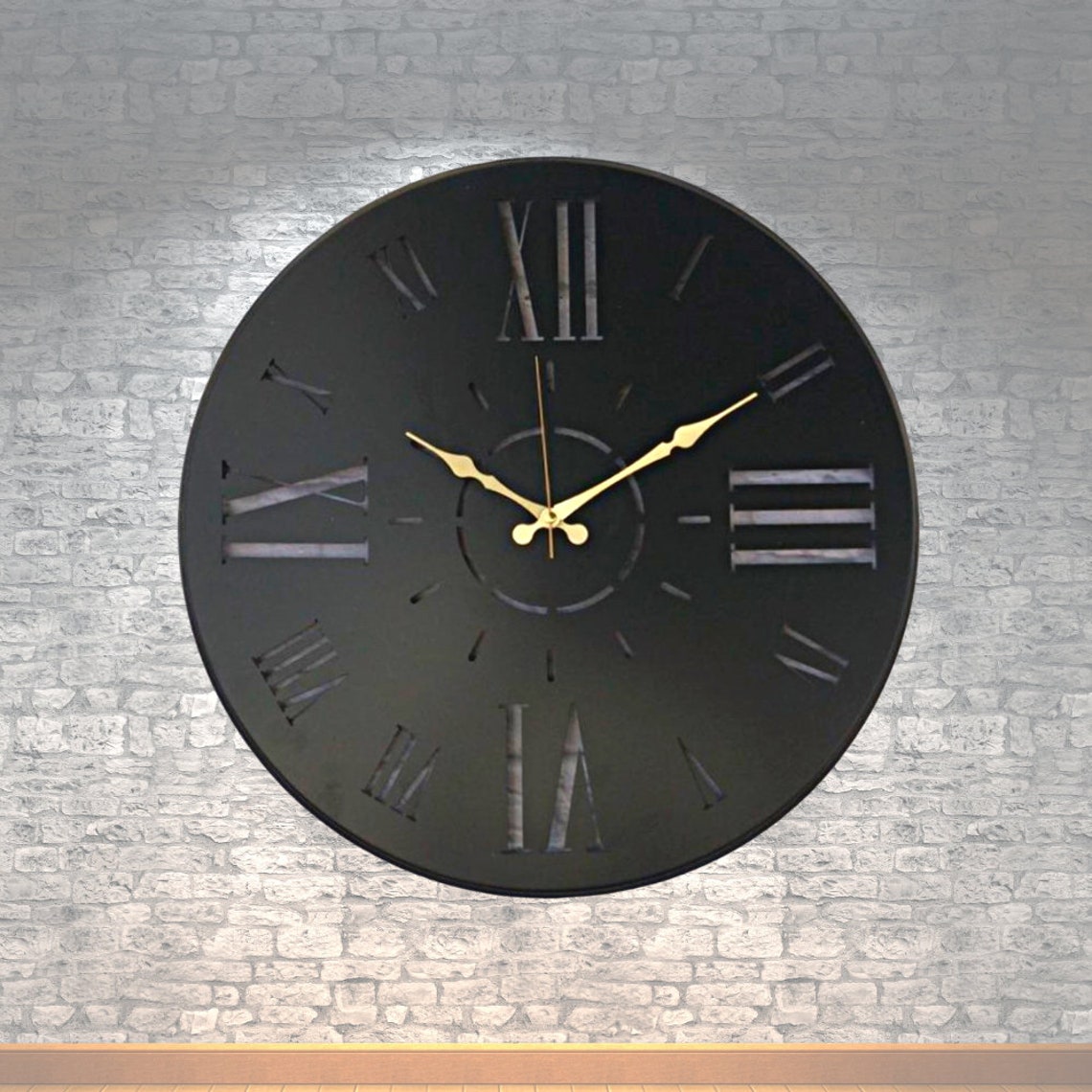 Metal Wall Clock Quality Metal Clocks Modern Wall Clock - Etsy