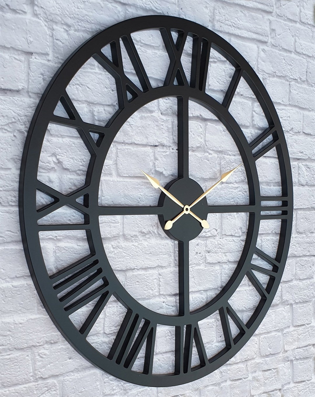 Extra Large Wood Wall Clock, High Quality Wood Wall Decors, Large Wall ...