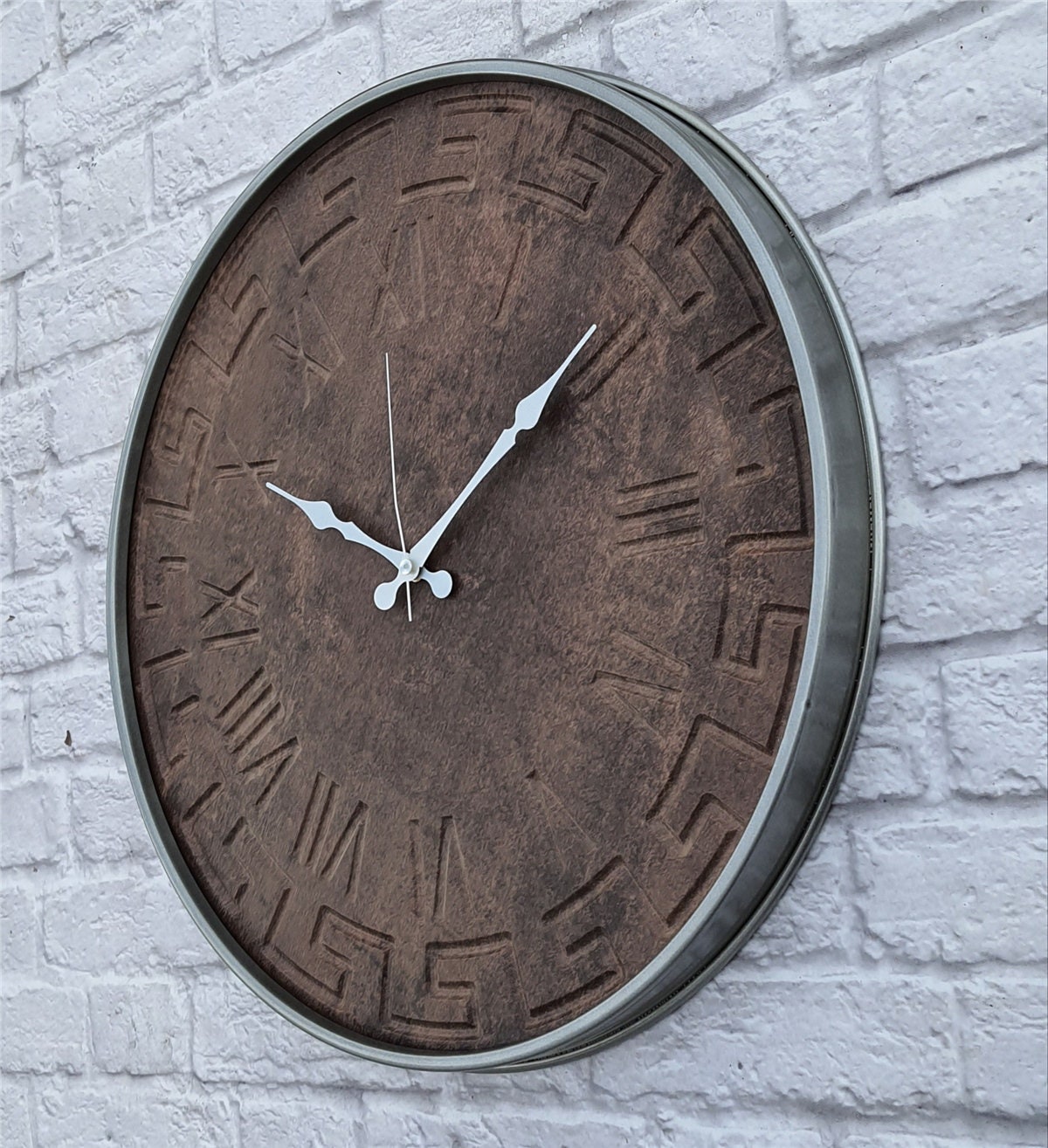 Extra Large Metal Wall Clock, High Quality Metal Wall Decors, Large ...