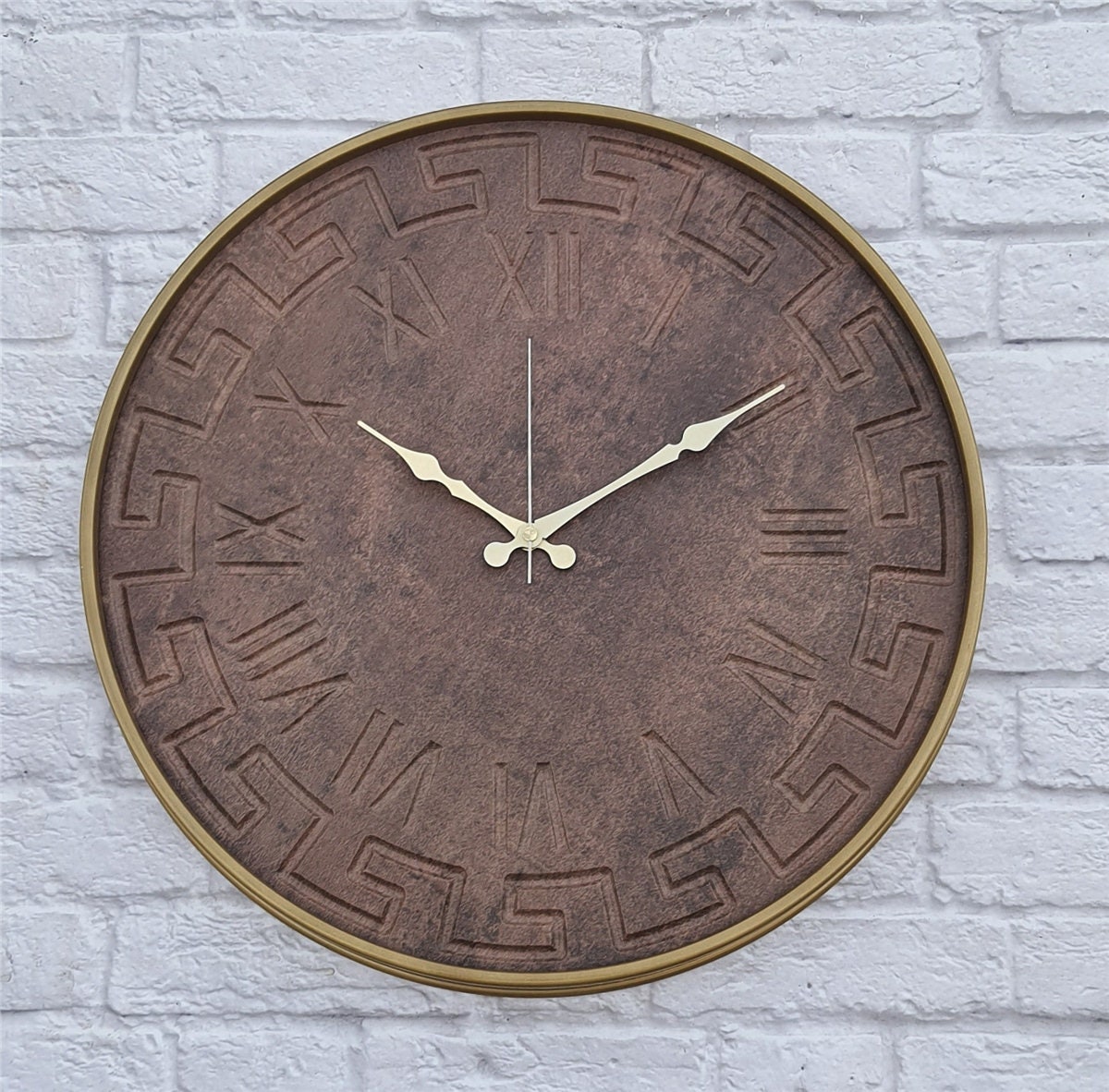 Extra Large Metal Wall Clock, High Quality Metal Wall Decors, Large ...