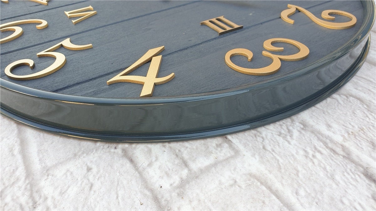 Quality 20 Inch Wall Clock, Large Wall Clock, Wall Clock Unique, Modern ...