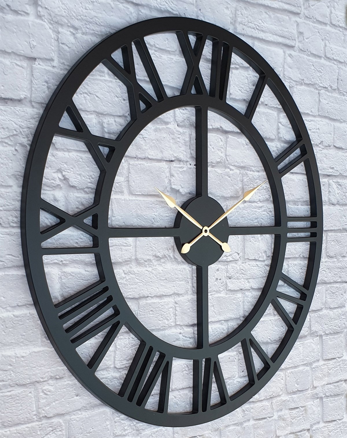 Extra Large Wood Wall Clock, High Quality Wood Wall Decors, Large Wall ...