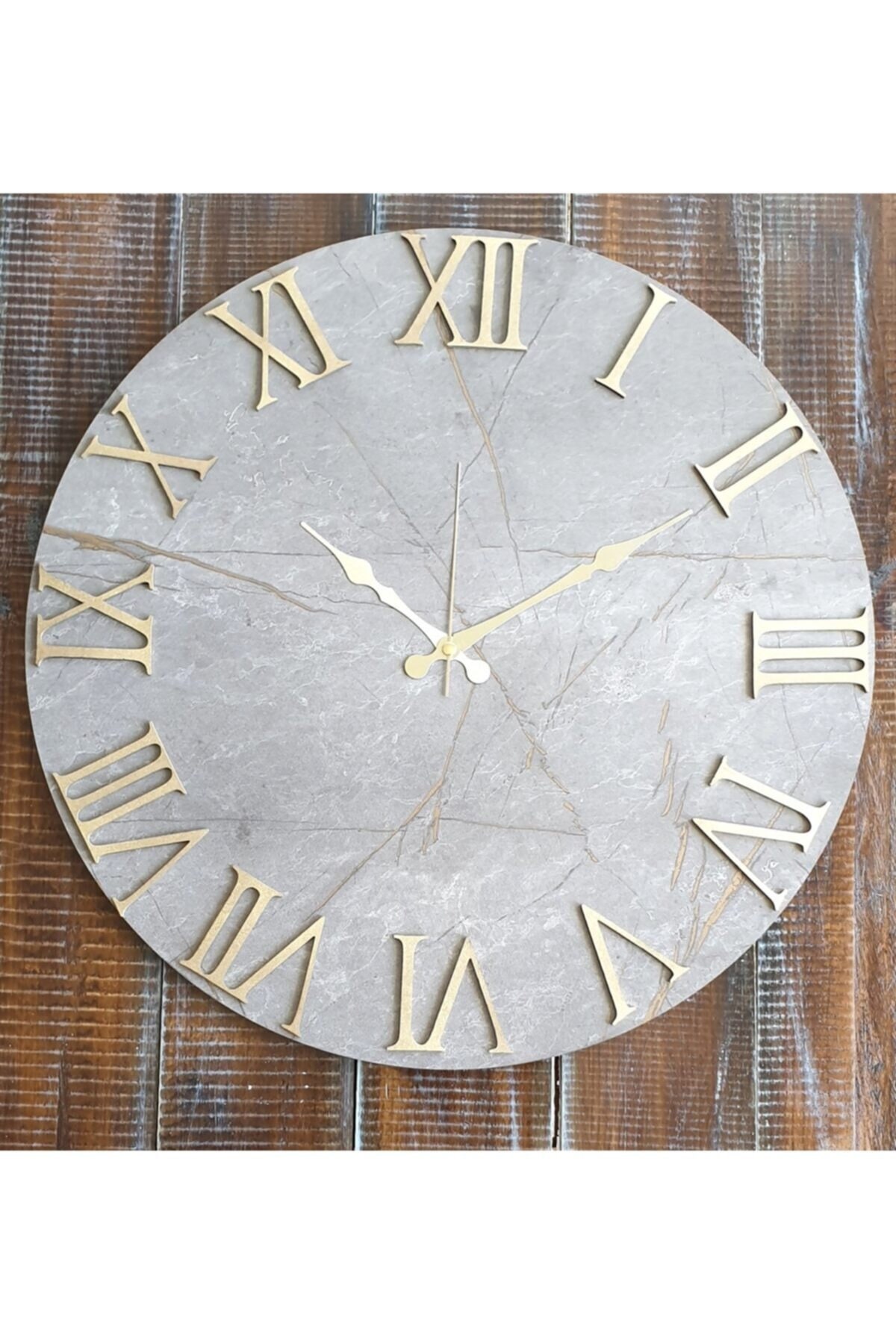 20 '' Quality Marble Pattern Wall Clock. Wall Clock - Etsy