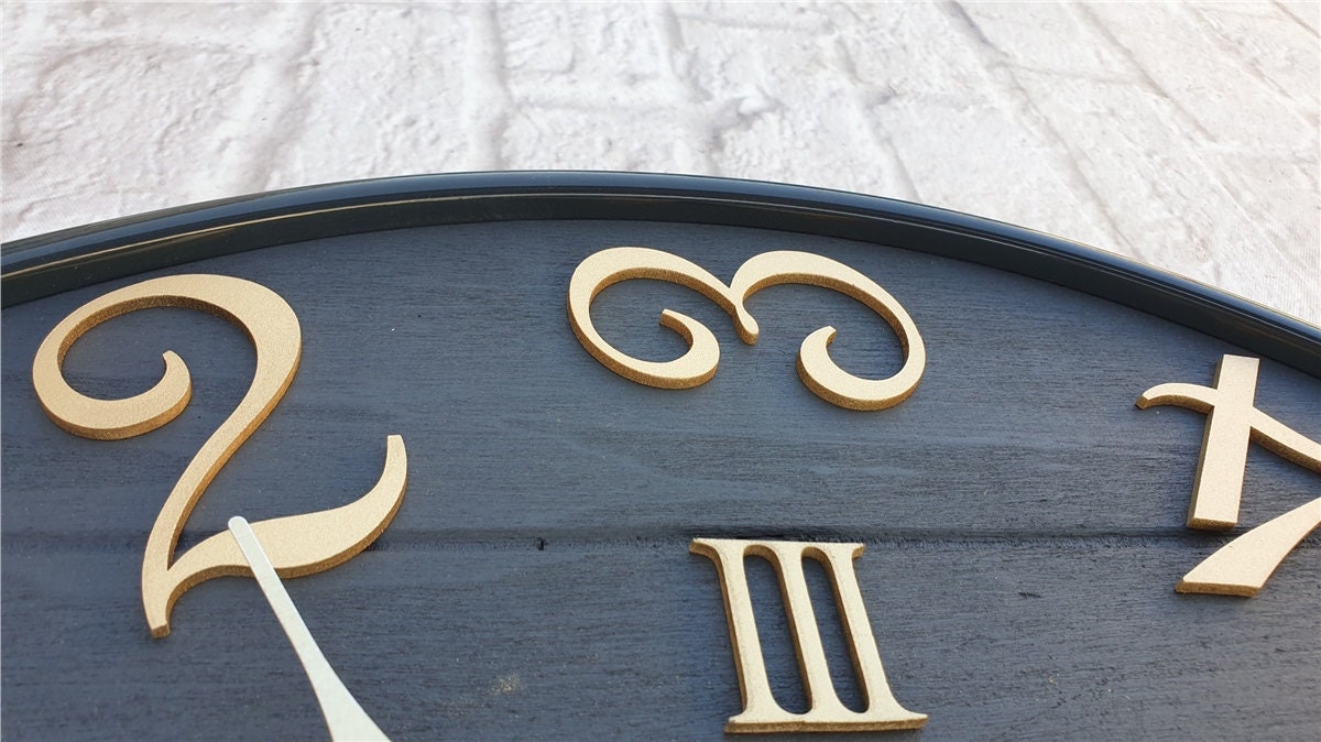 Quality 20 Inch Wall Clock, Large Wall Clock, Wall Clock Unique, Modern ...