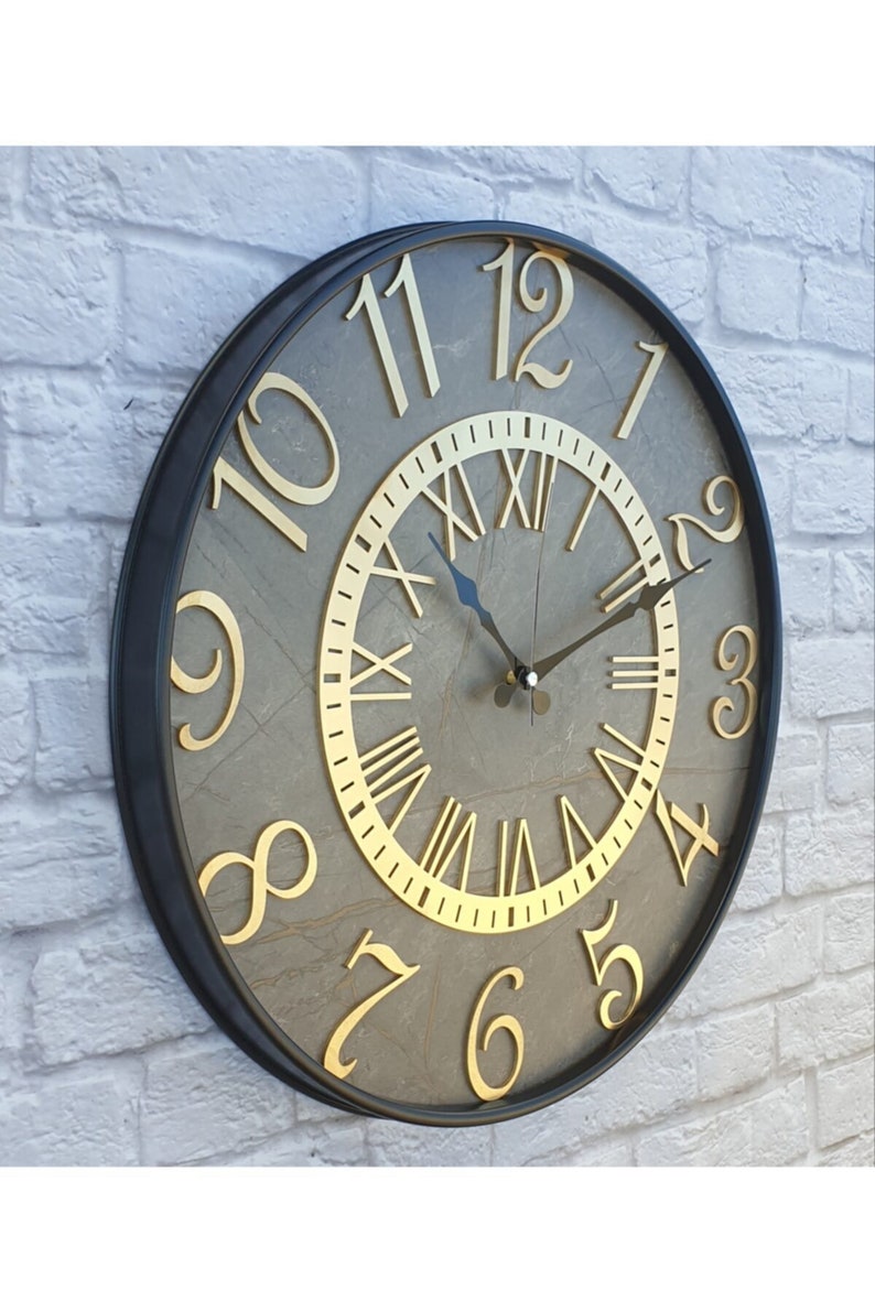 Quality 20 Inch Wall Clock, Metal Wall Clocks and Wall Decor, This ...