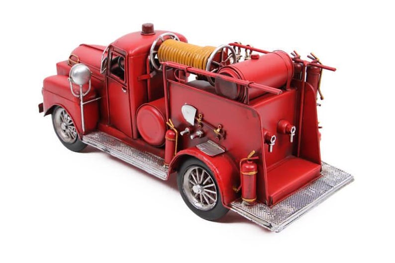 Decorative Metal Ford Fire Truck Model. Diecast Fire Track Big Size - Etsy