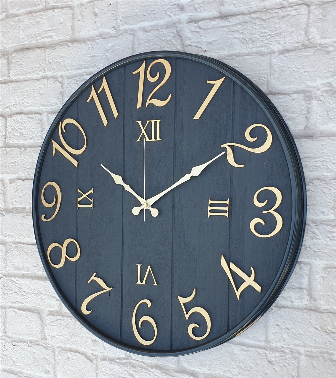 Quality 20 Inch Wall Clock Large Wall Clock Wall Clock - Etsy