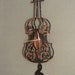 Violin Decorative Pendulum Wall Clock, Violin Wall Decor, Wooden Violin ...