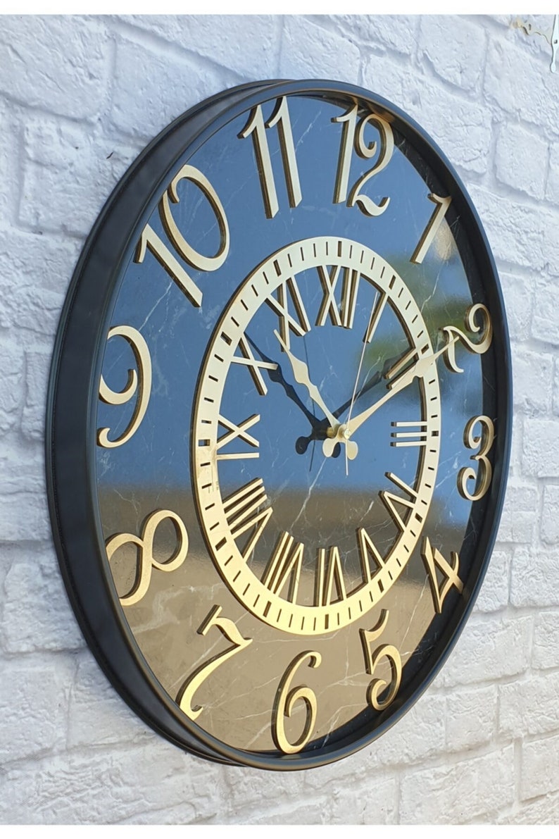 Quality 20 Inch Wall Clock, Metal Wall Clocks and Wall Decor, This ...