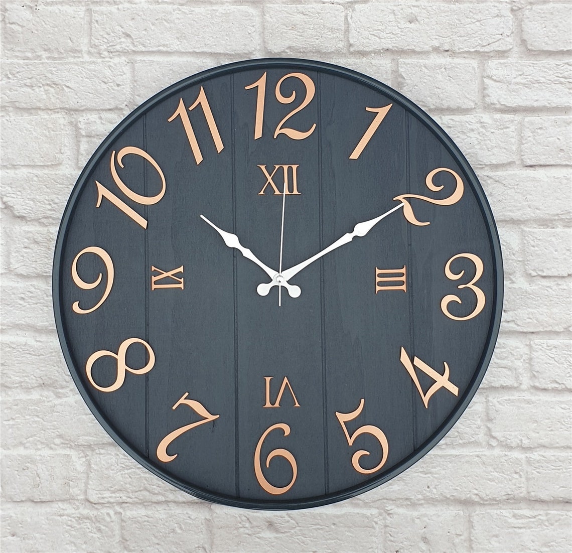 Quality 20 Inch Wall Clock Large Wall Clock Wall Clock - Etsy