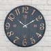 Quality 20 Inch Wall Clock, Large Wall Clock, Wall Clock Unique, Modern ...