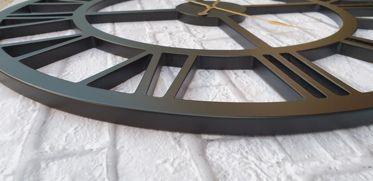 Extra Large Wood Wall Clock, High Quality Wood Wall Decors, Large Wall ...