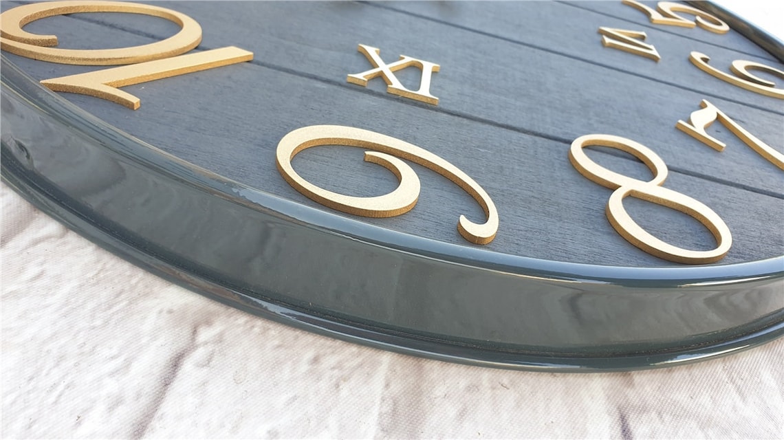 Quality 20 Inch Wall Clock, Large Wall Clock, Wall Clock Unique, Modern ...