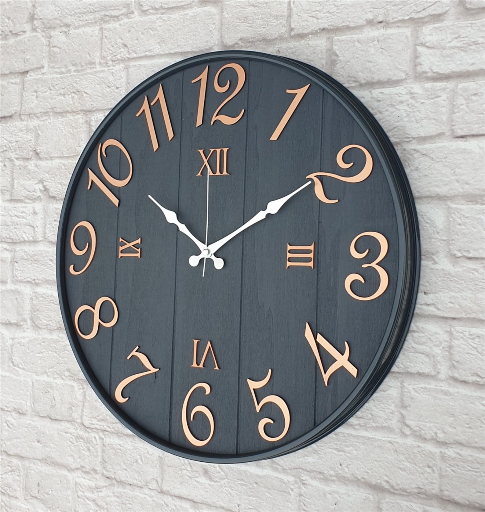 Quality 20 Inch Wall Clock, Large Wall Clock, Wall Clock Unique, Modern ...