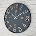 Quality 20 Inch Wall Clock, Large Wall Clock, Wall Clock Unique, Modern ...