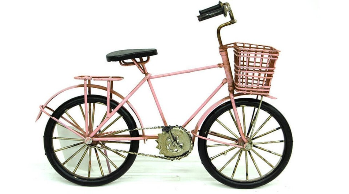 Decorative Metal Bike, Scale Bicycle, Miniature Bicycle, Miniature Bike ...