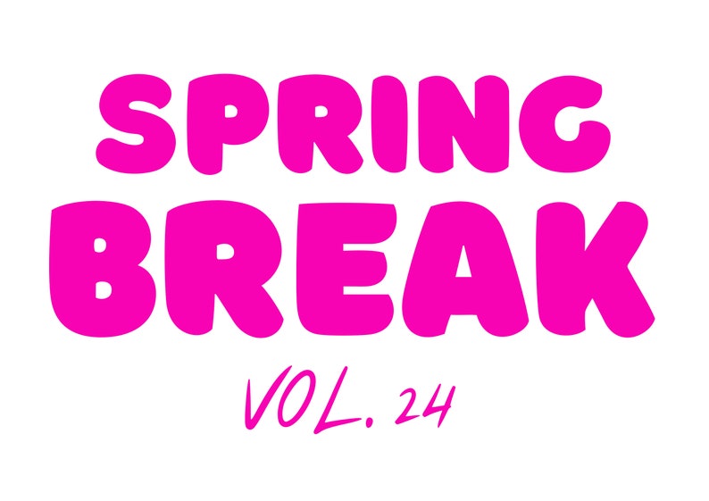 Spring Break 2024 PNG, Spring Break SVG, Spring Break Design, Spring ...