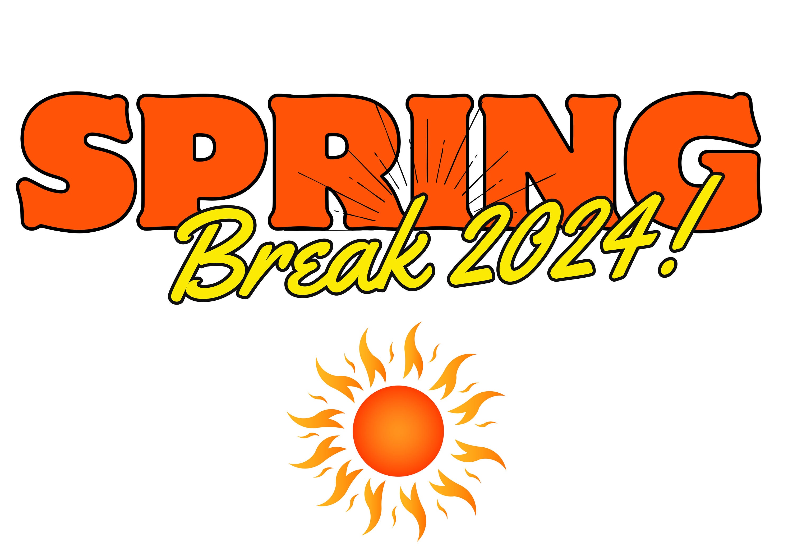 Spring Break PNG, Spring Break SVG, Spring Break Design, Spring Break ...
