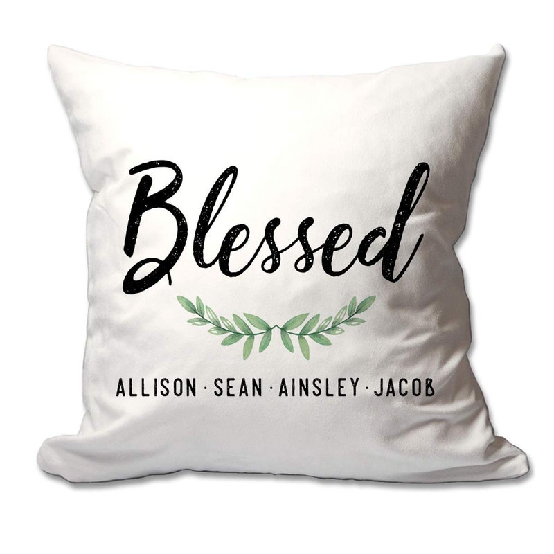 Blessed Pillow - Etsy