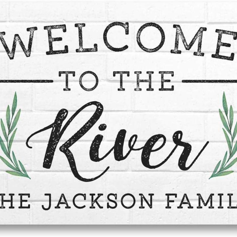 Welcome to the River - Etsy