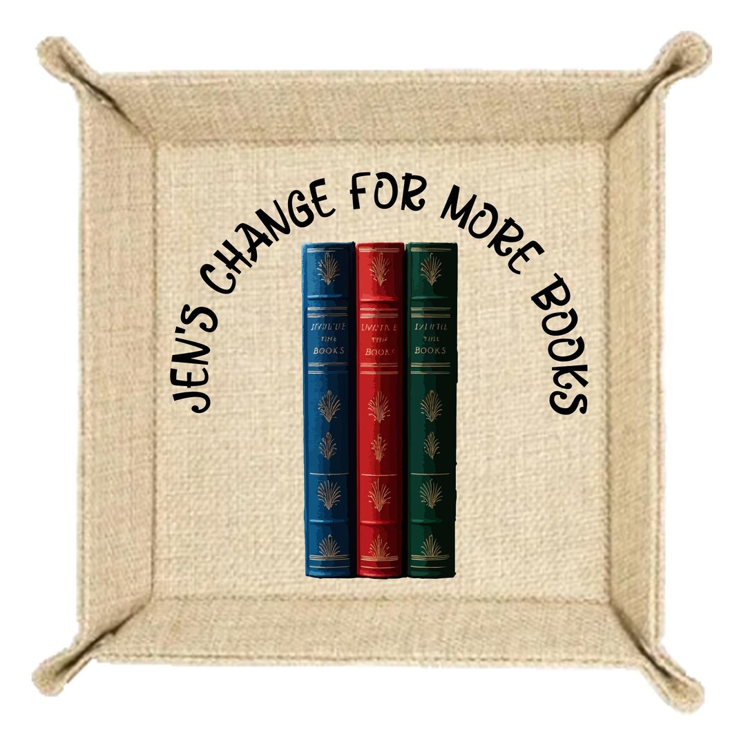 Personalized Reading Valet Tray - Coin Trays - Key Holder - Etsy