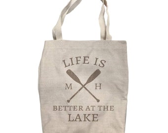Lake Life Tote Bag - Etsy