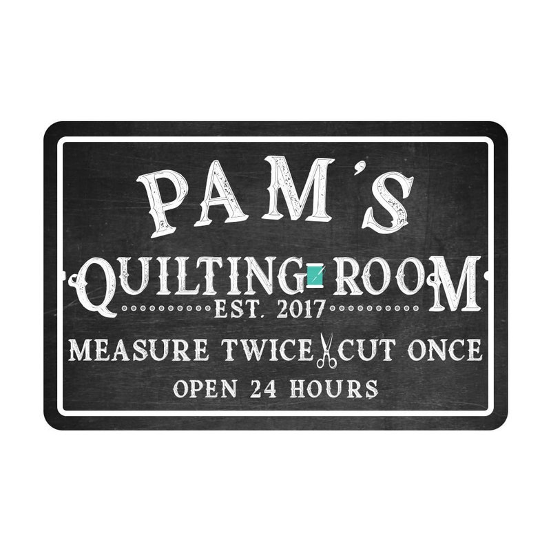 Quilt Room Sign - Etsy