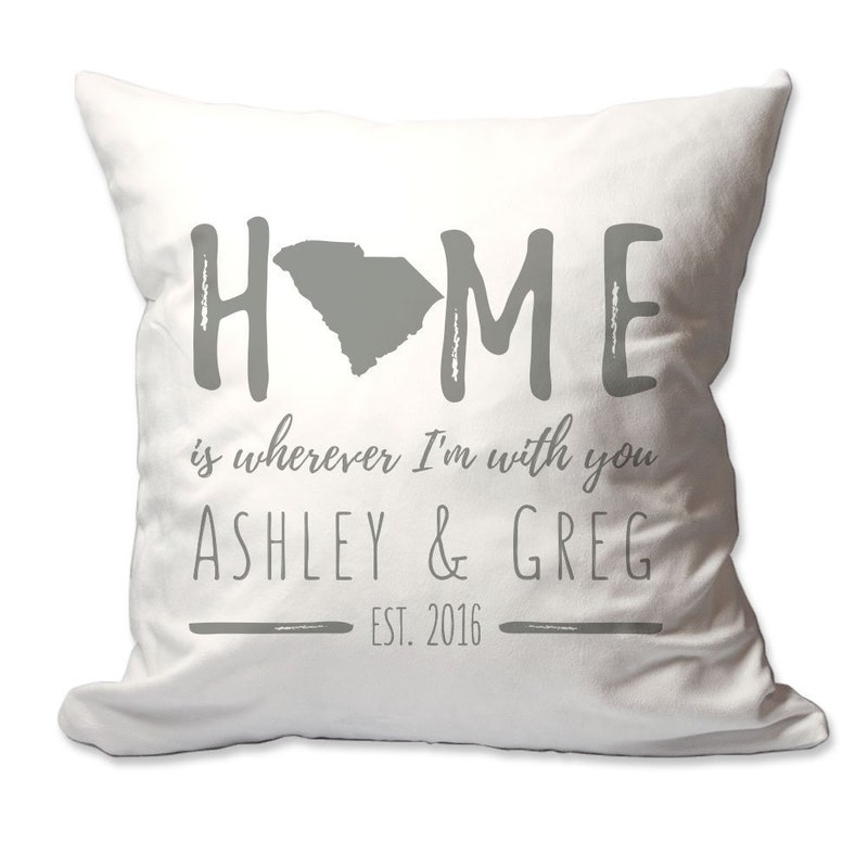 South Carolina Pillow - Etsy