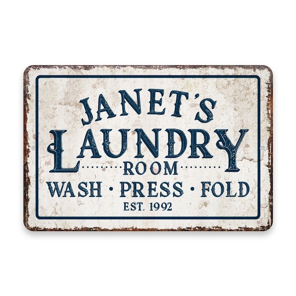 Laundry Room Door Sign - Etsy