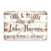 Pattern Pop Personalized Welcome to Lake Havasu Where Memories Are Made ...