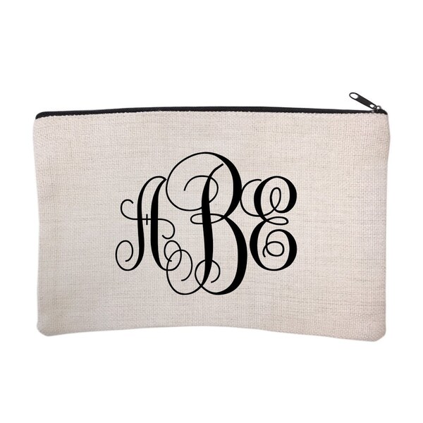 Monogram Makeup Bag - Etsy