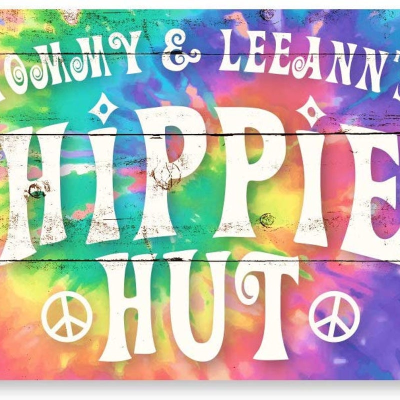 Hippie Sign - Etsy