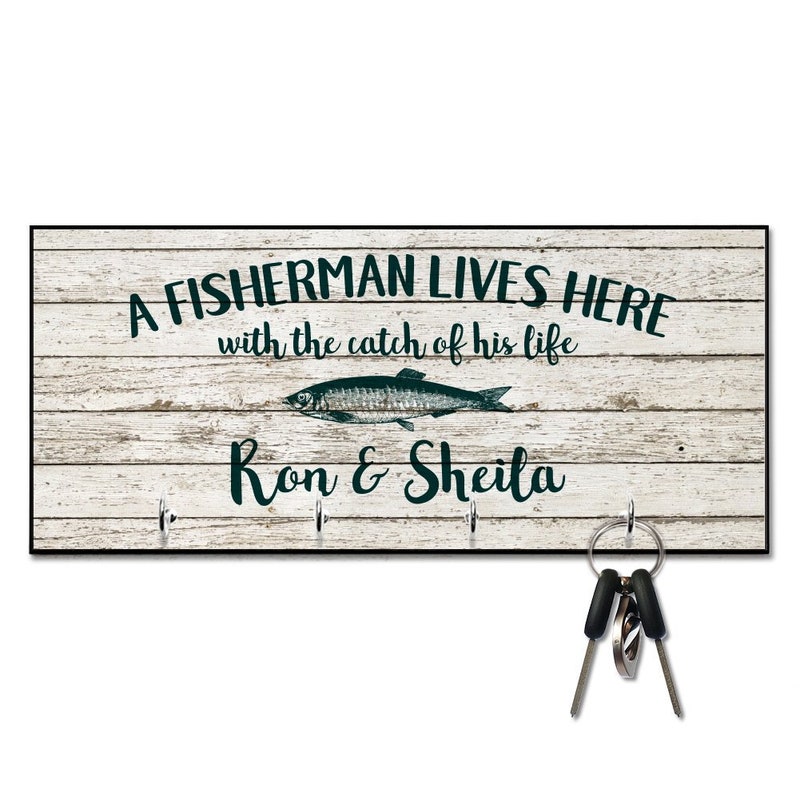Key Holder for Fisherman - Etsy