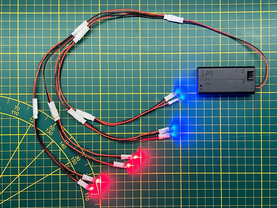 LED Light Kit for Cosplay, DIY Projects, Fursuit Eyes, Model Toys, and ...