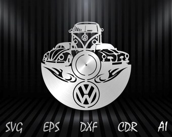 Volkswagen Bus Clock | Etsy