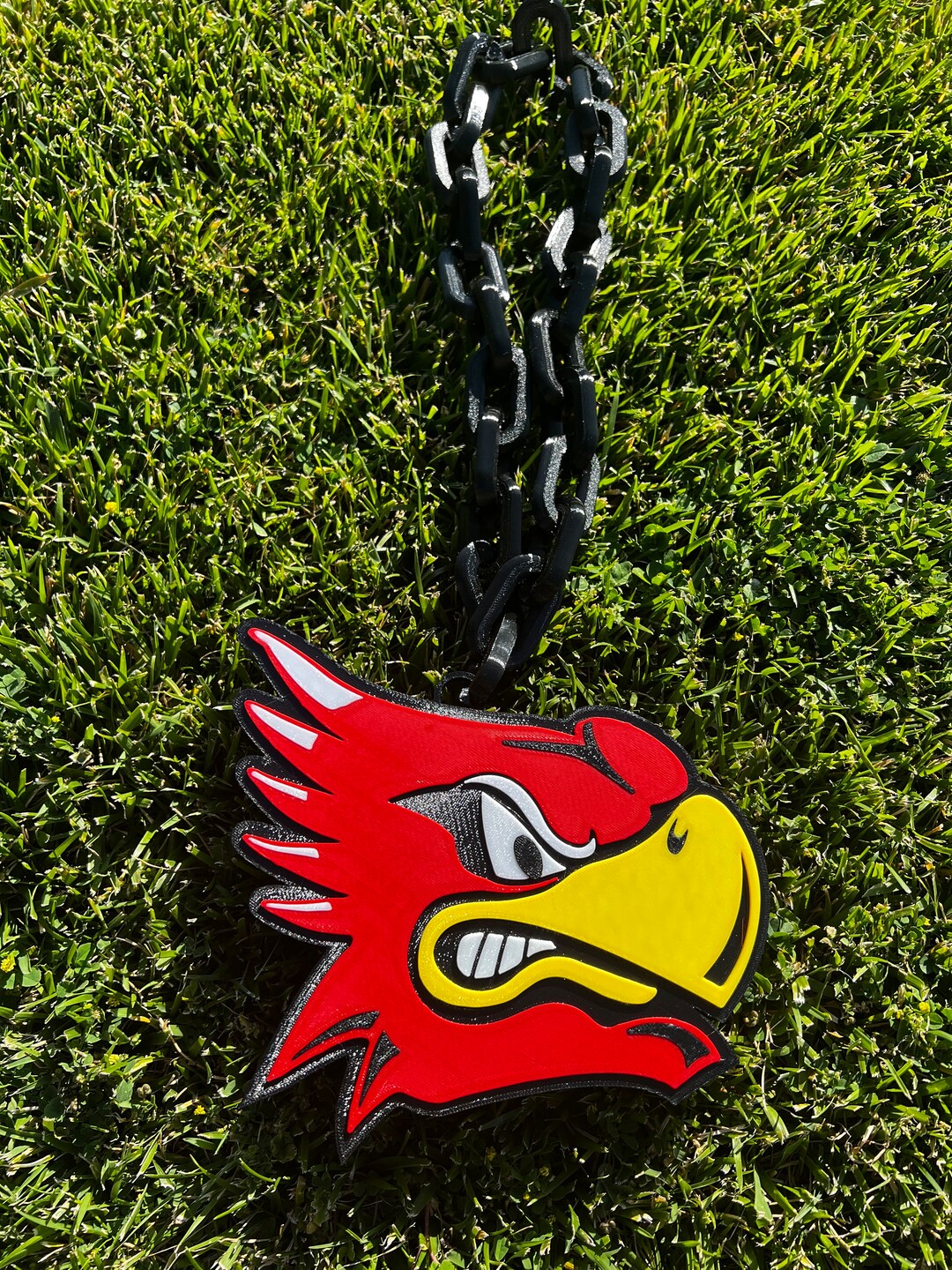 Customized Logo Chain Badge - YOUR LOGO - Sports Team or Company Logo ...