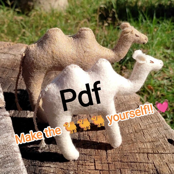 Felt Ornaments Camel - Etsy