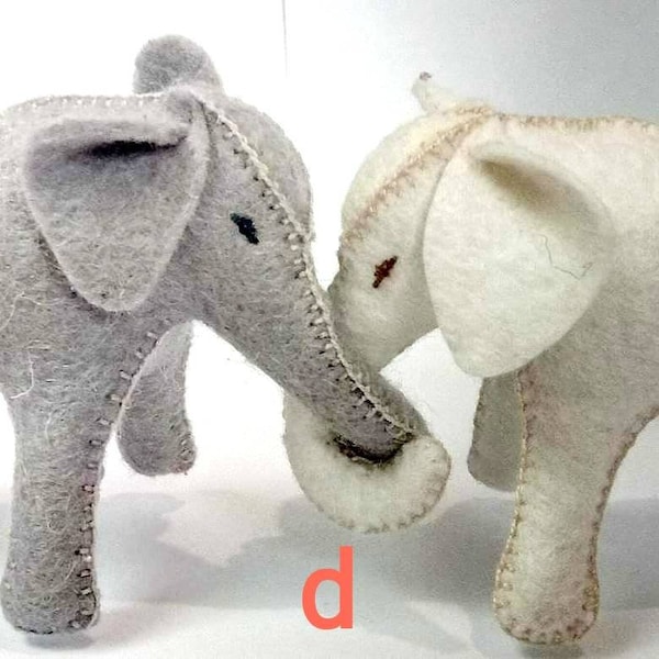 Felt Elephant - Etsy