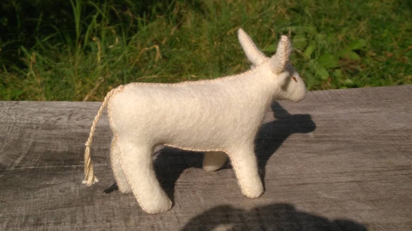 Nativity Ox Wool Felt Ox Nativity Set Christmas Decor Wool | Etsy