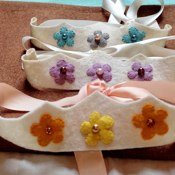 Crown Birthday Crown Head Band Waldorf Toytoddler Crown - Etsy