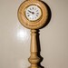 Ash Pedestal Clock - Etsy