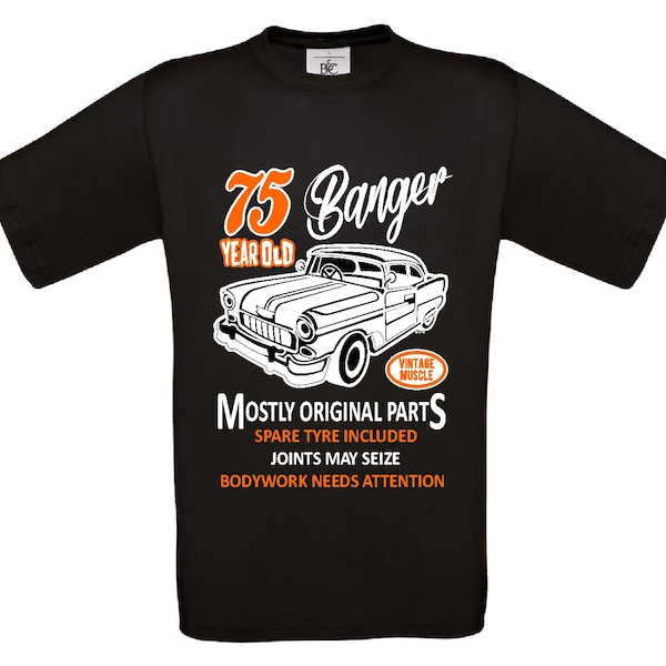 Funny 75th Birthday Shirt - Etsy