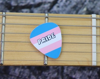 Transgender Pride Guitar Strap - Etsy