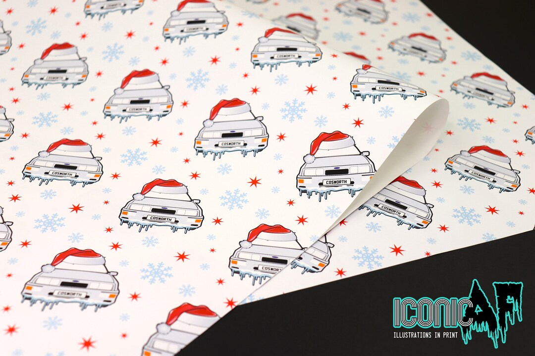 Unique Licensed Iconic AF Mk1 Sierra RS Cosworth & Santa Hat - Etsy