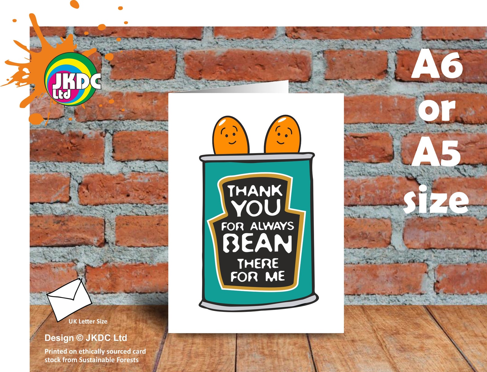 Funny Thank You for Always Bean There for Me Baked Beans Can - Etsy