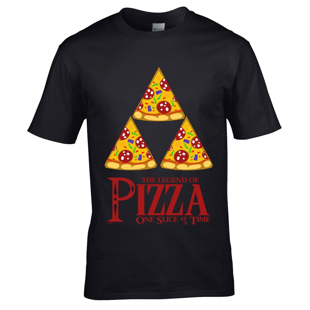 Funny Gamer the Legend of Pizza Computer Game Motif Novelty - Etsy