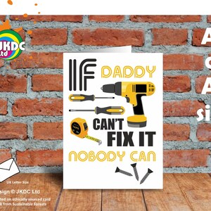 Premium Funny If Daddy Can't Fix It Nobody Can Slogan Fathers Day ...